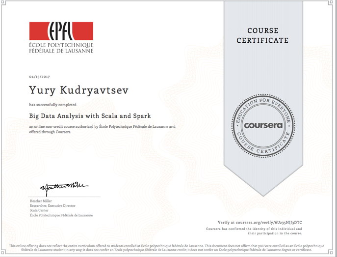 Coursera: Big Data Analysis with Scala and Spark - Applied Dimensionality Coursera: Big Data Analysis with Scala and Spark - Applied Dimensionality